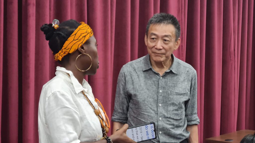 Prof David Koh sharing his experience with UM public health students ...